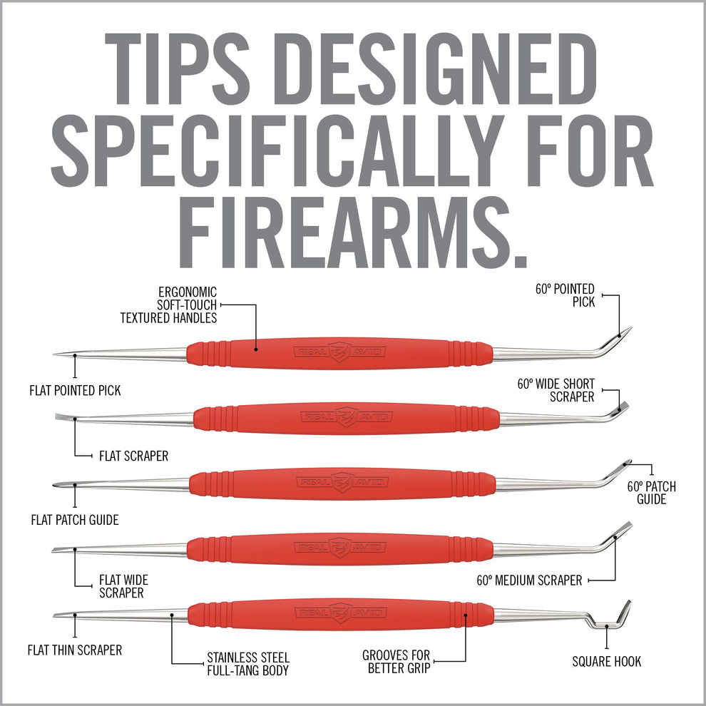 Accu-Grip™ Steel Picks – Real Avid