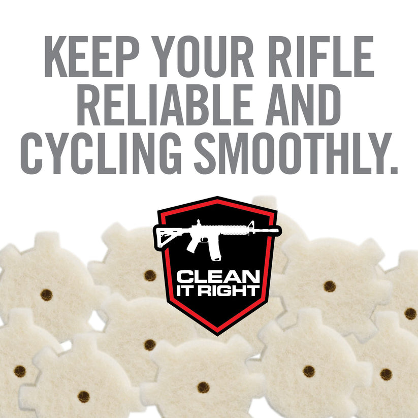 AR15 Star Chamber Cleaning Pads – Real Avid