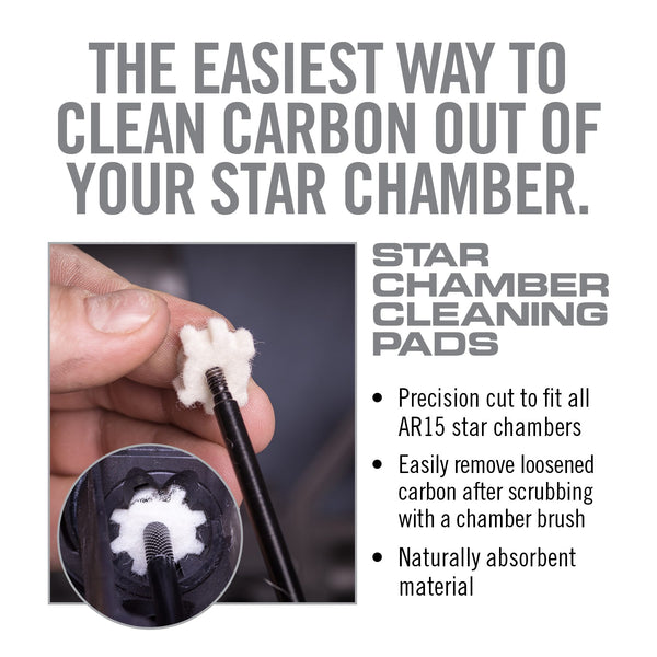 AR15 Star Chamber Cleaning Pads – Real Avid