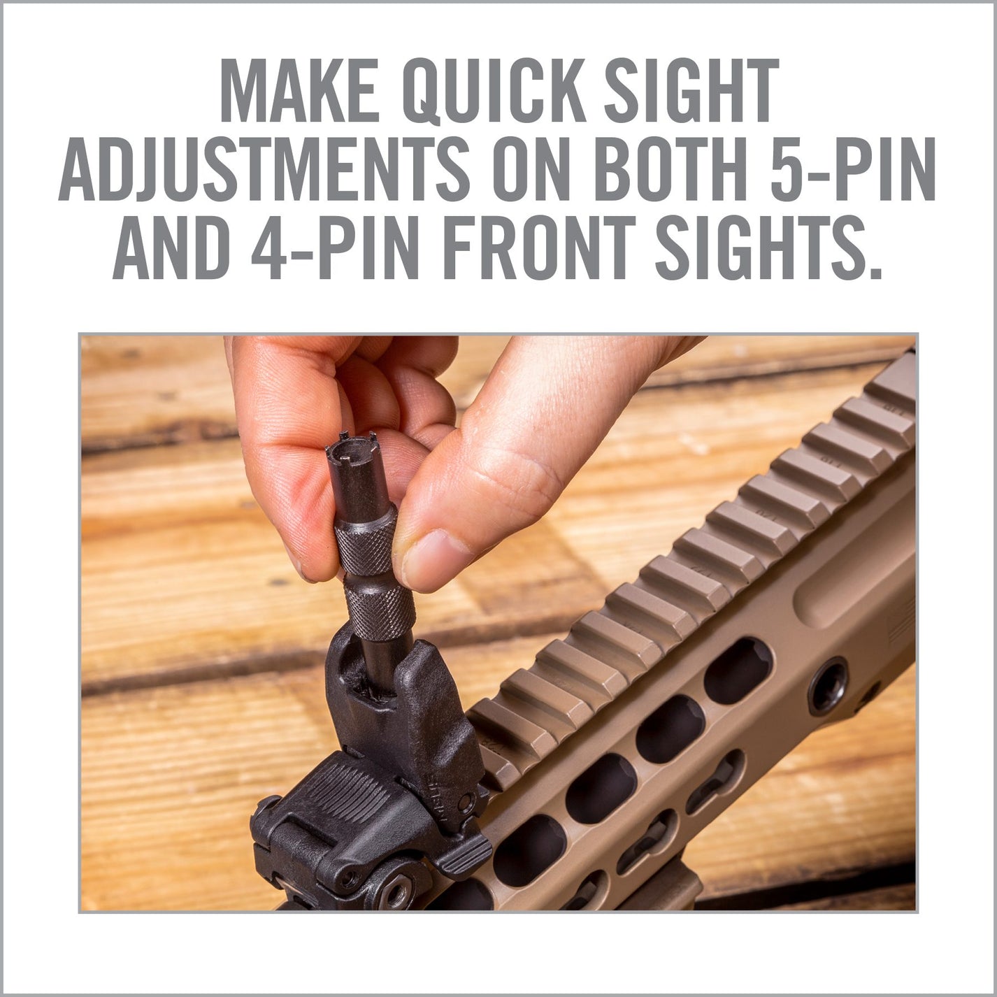 AR15 Front Sight Adjuster Tool – Real Avid