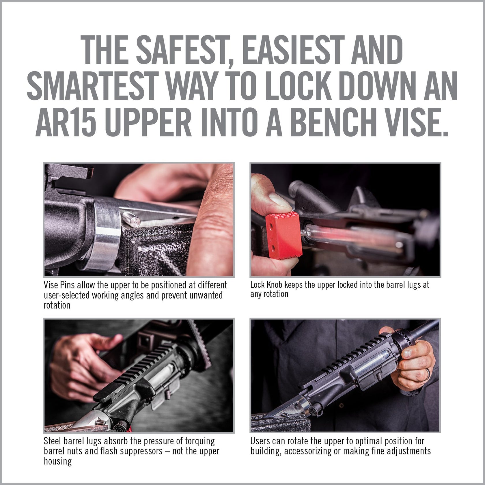 Lug-Lok Upper Vise Block™ - AR10 – Real Avid