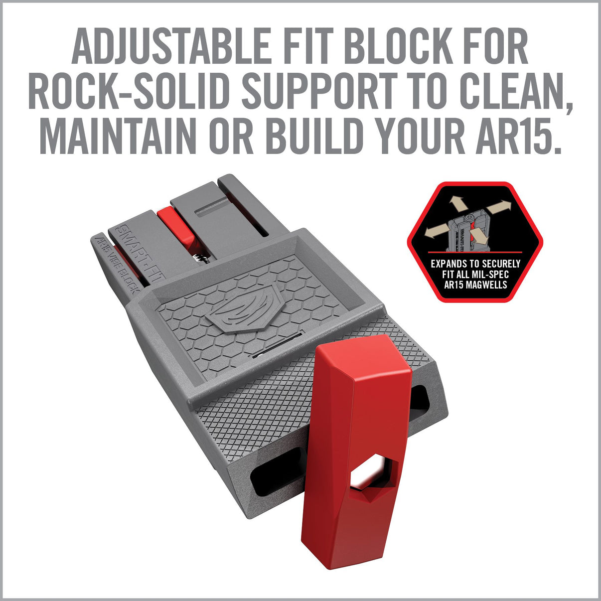 Smart-Fit® AR15 Vise Block – Real Avid