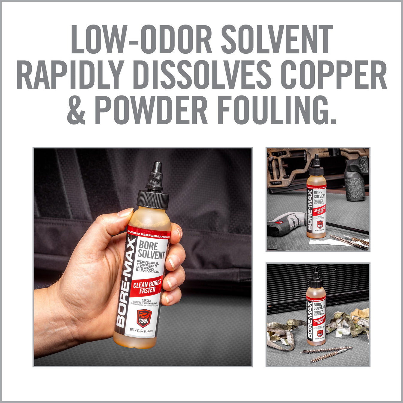 Bore-Max® Bore Solvent - 4 oz Bottle – Real Avid