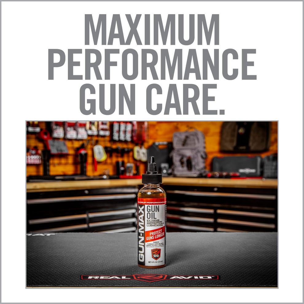 Gun-Max® Gun Oil - 4 oz Bottle – Real Avid