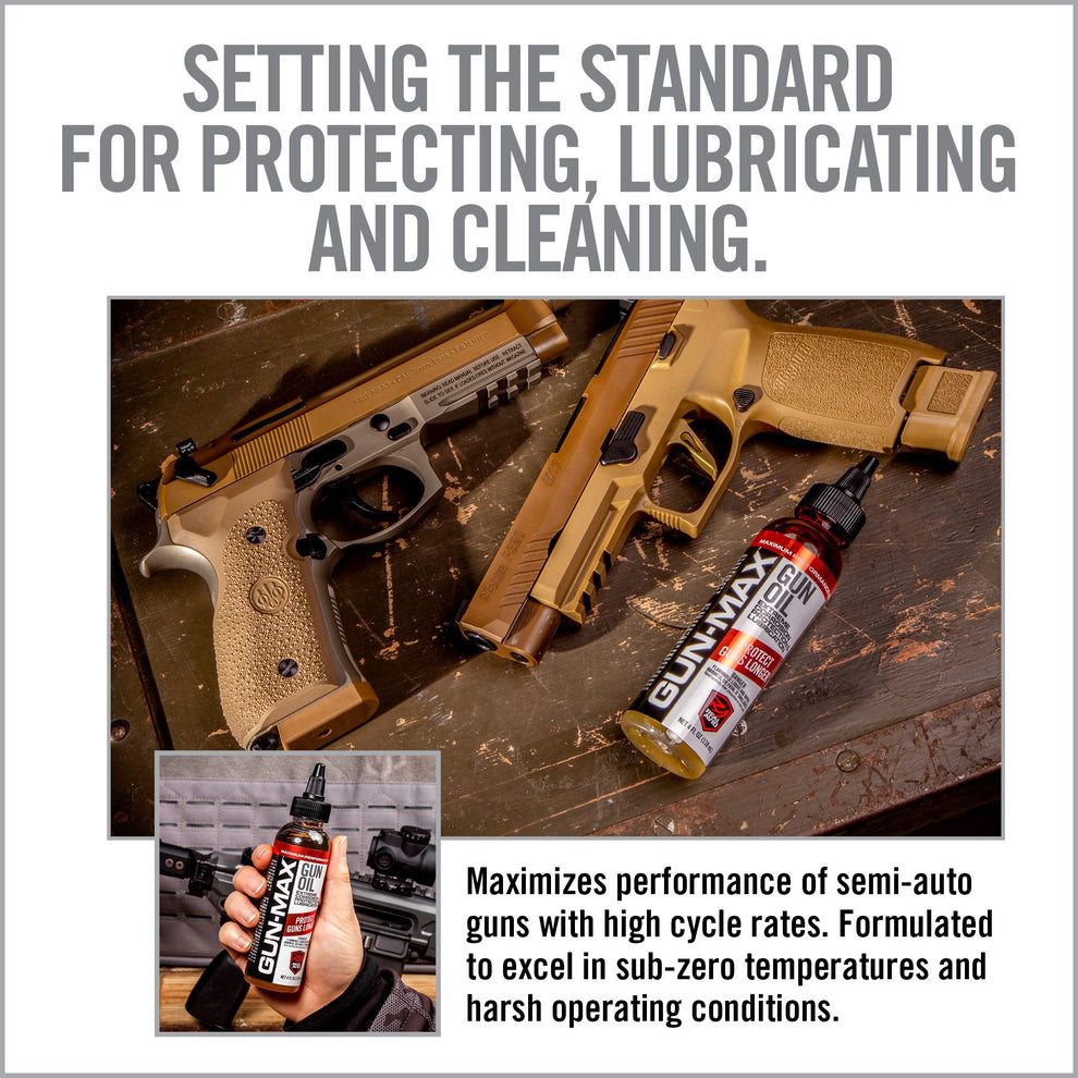Gun-Max® Gun Oil - 4 oz Bottle – Real Avid