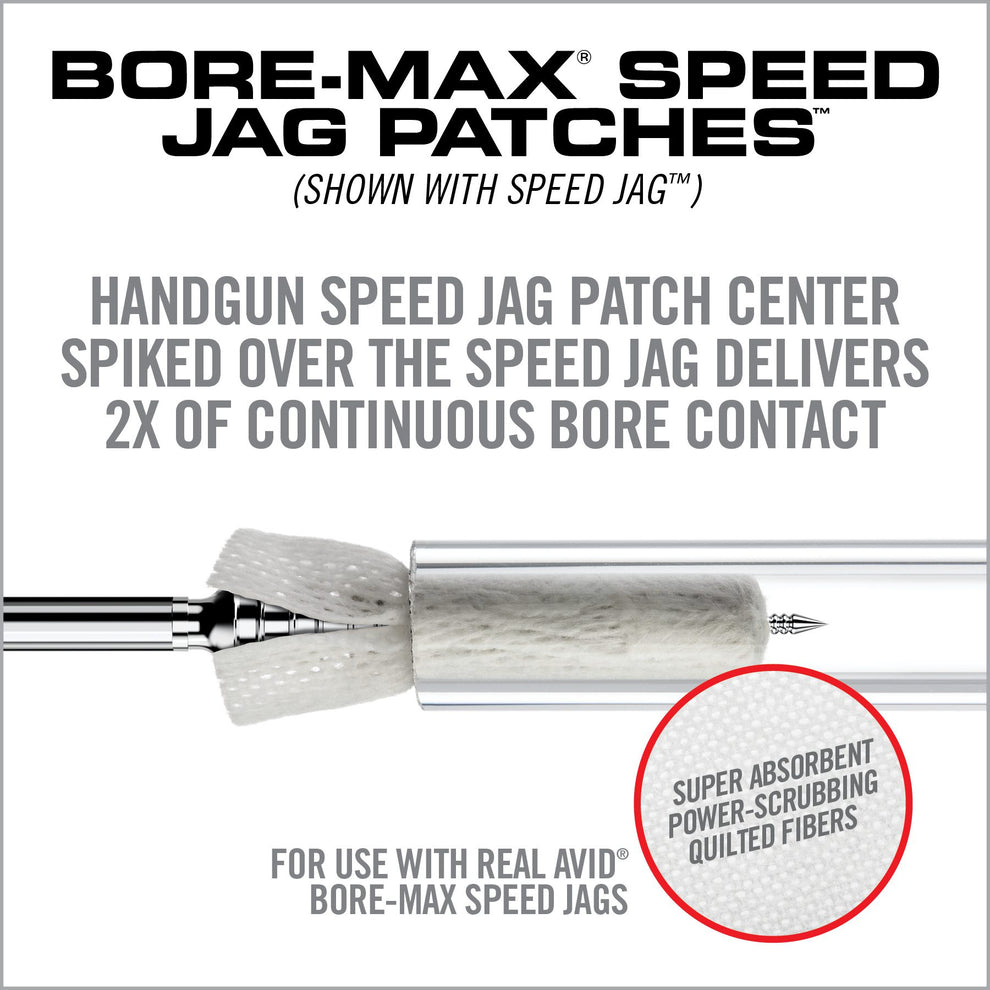Bore-Max® Speed Jag Patches™ Refill – Real Avid