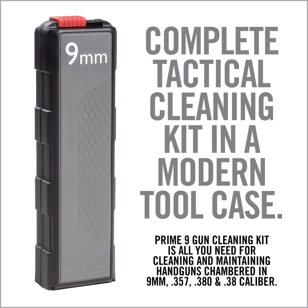 Prime-9™ 9mm Handgun Cleaning Kit – Real Avid