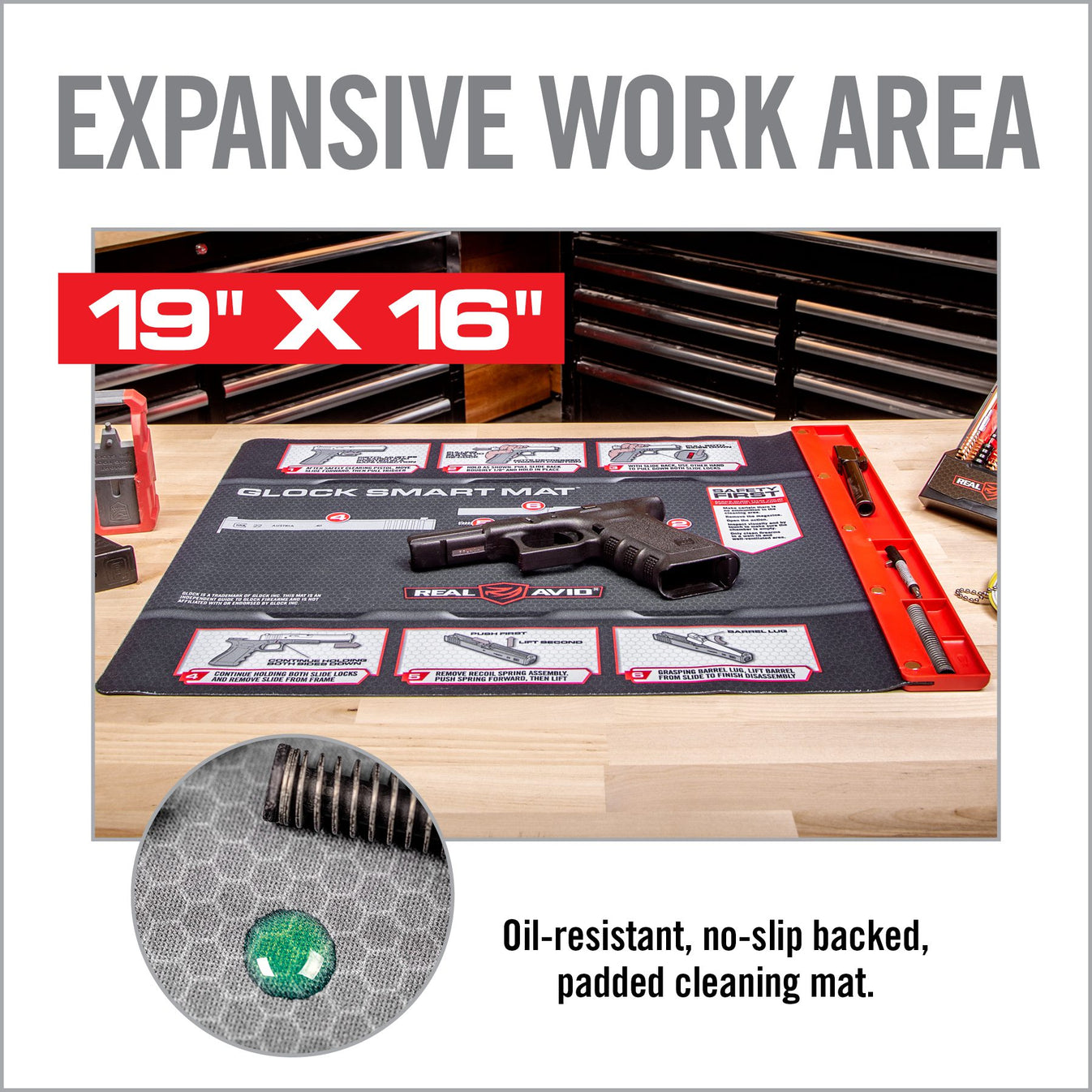 Smart Mat® For Glock* – Real Avid