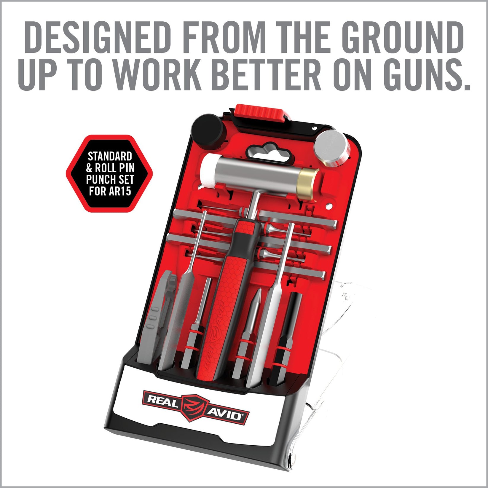 Accu-Punch® Hammer & AR15 Pin Punch Set – Real Avid