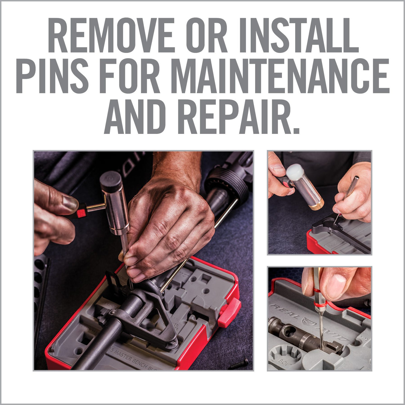 Accu-Punch® Hammer & AR15 Pin Punch Set – Real Avid