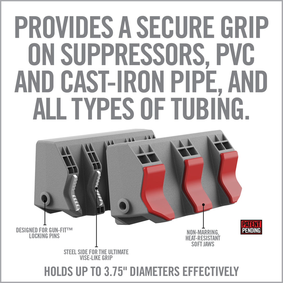 Smart-Jaws® — Tube-Fit™ for Master Gun Vise® – Real Avid