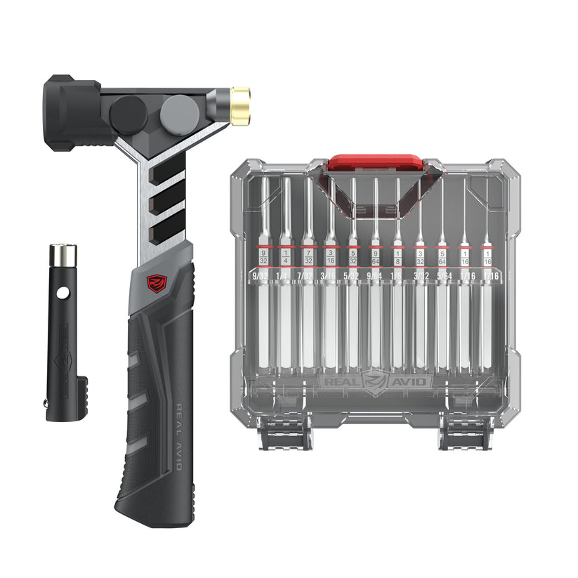 Armorer’s Master Hammer™ & Accu-Punch® 11-Piece Standard Pin Punch Set ...