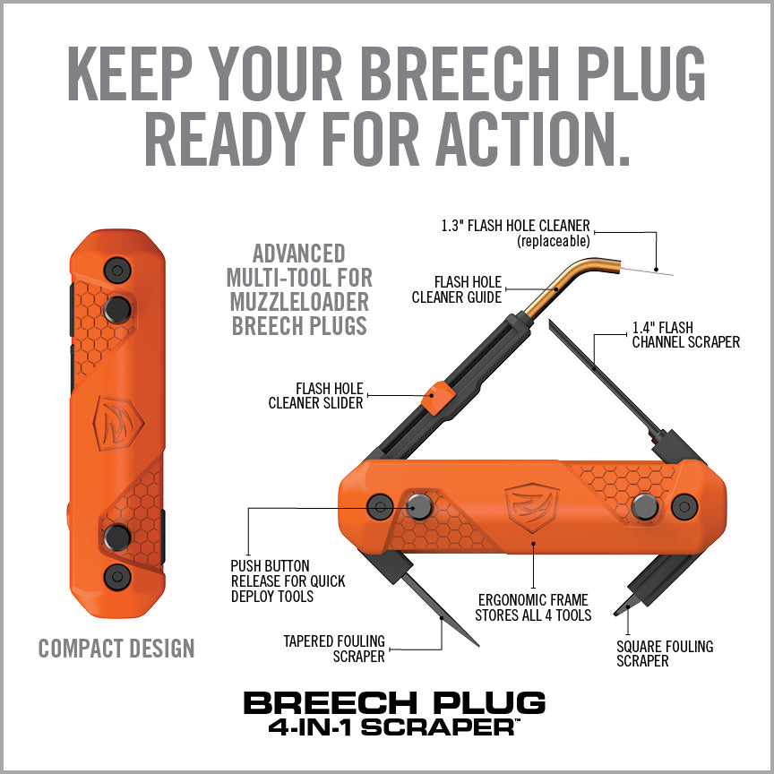 Breech Plug 4-In-1 Scraper™ – Real Avid