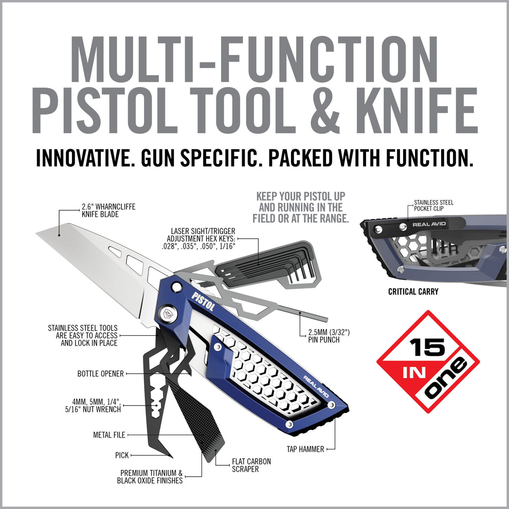 Gun Tool Edge™ - Pistol – Real Avid