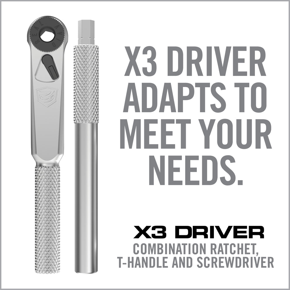 X3™ Driver 52-Piece Socket & Gunsmithing Bit Set – Real Avid
