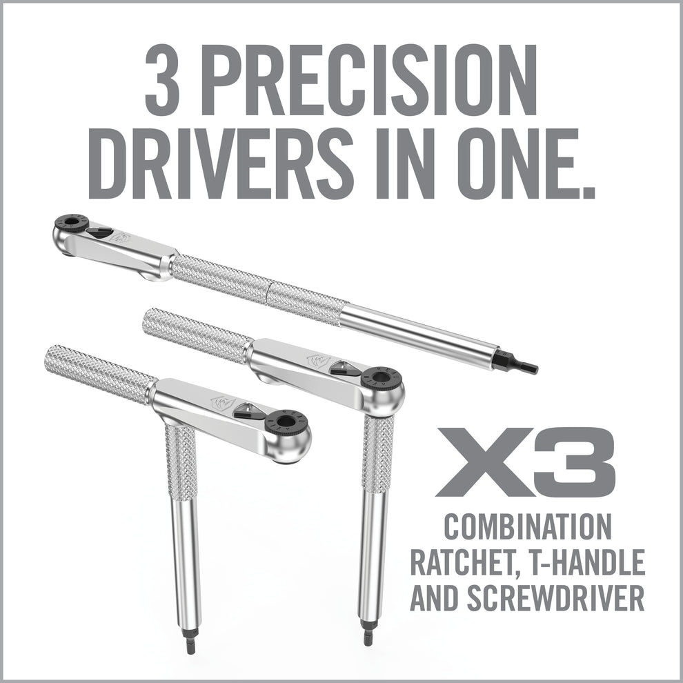 X3™ Driver 52-Piece Socket & Gunsmithing Bit Set – Real Avid