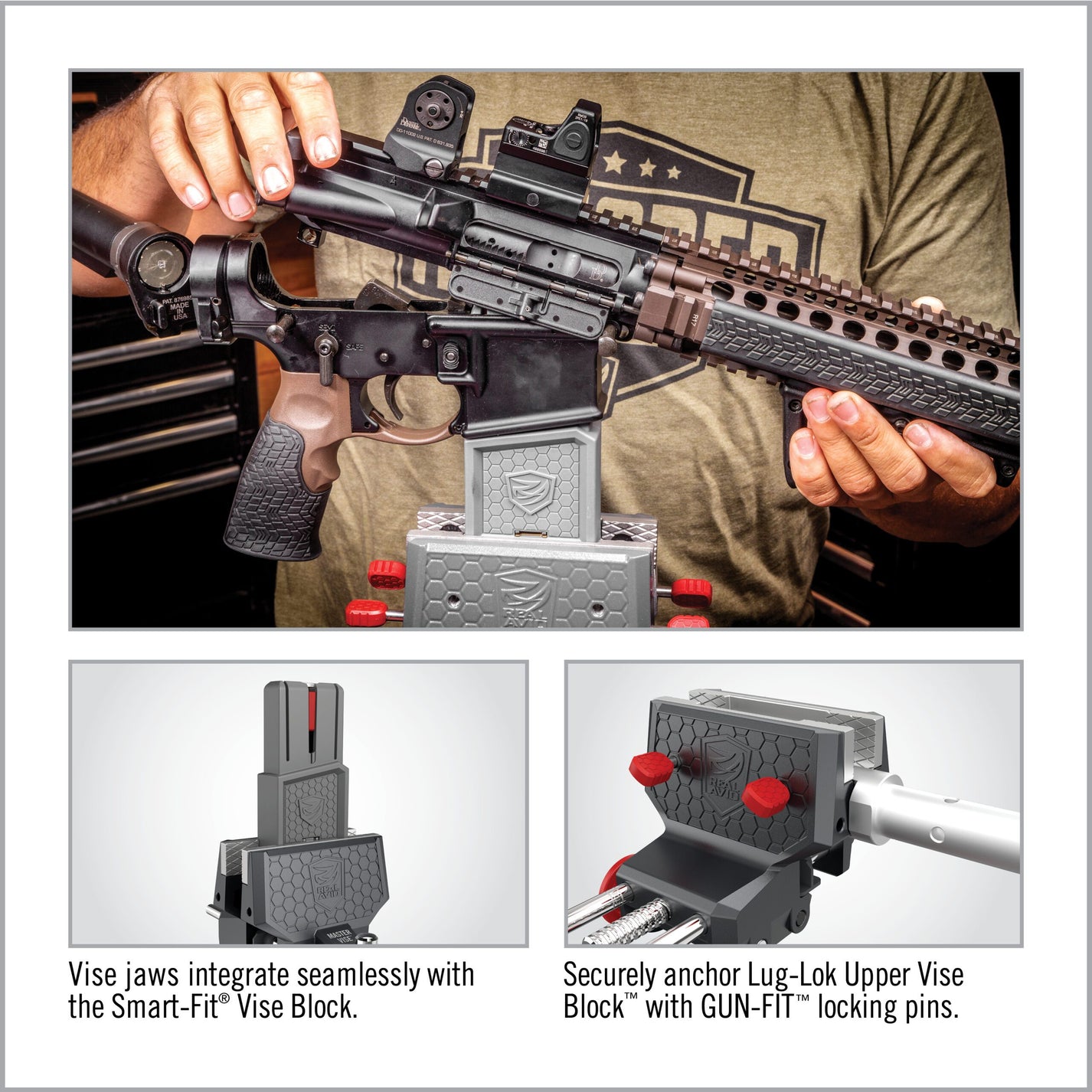 Master Gun Vise® Collection for AR15 – Real Avid