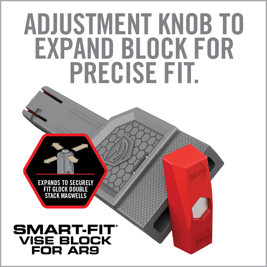 Smart-Fit® Vise Block for AR9* – Real Avid