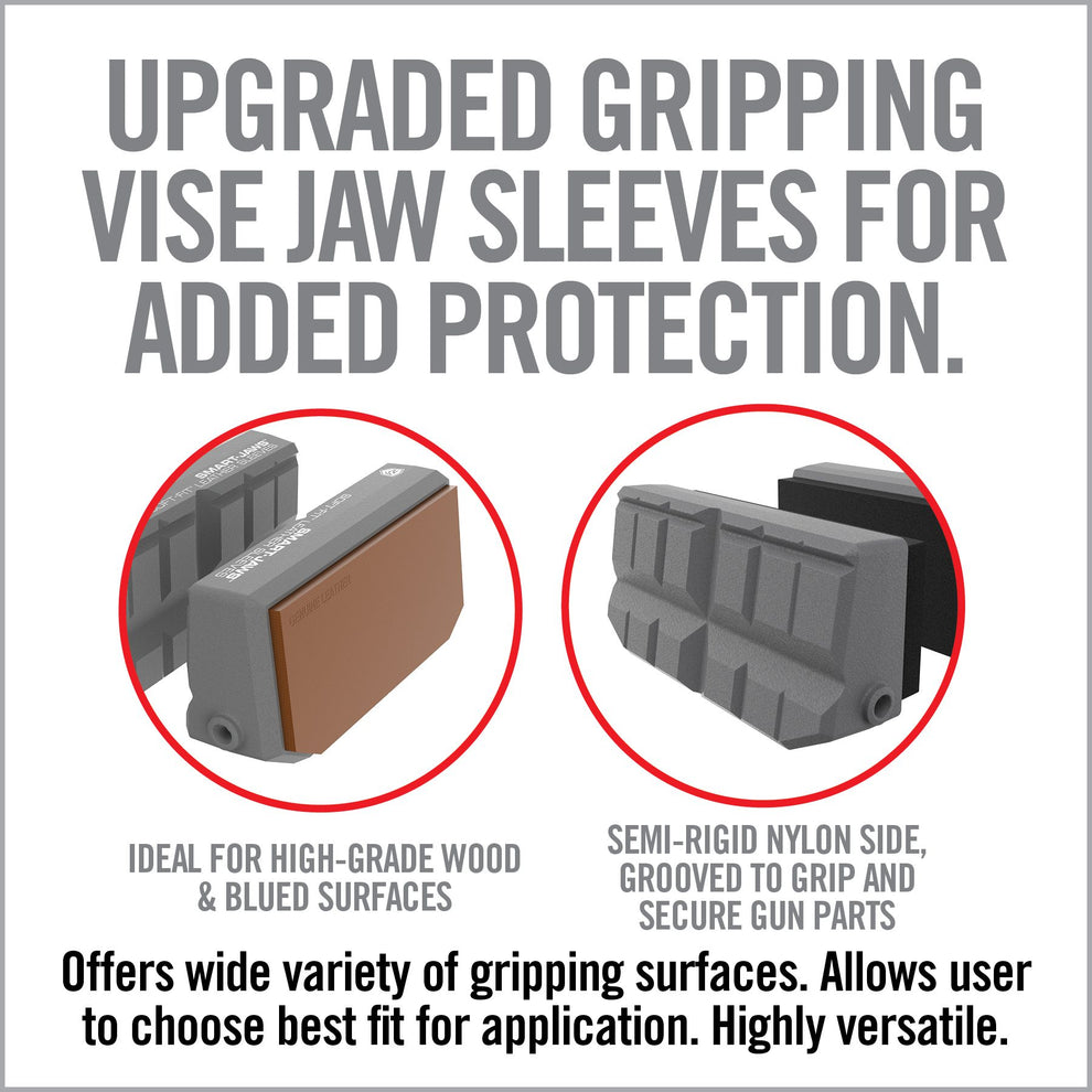 Smart-Jaws® — Soft-Fit™ Leather for Master Gun Vise® – Real Avid